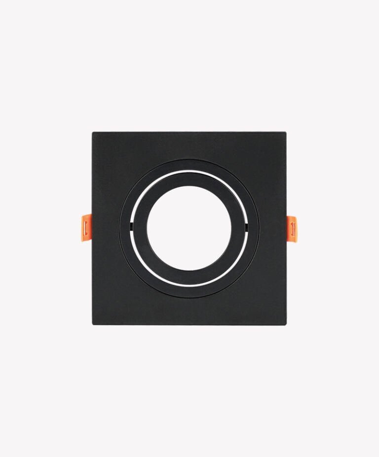 Spot recuado embutido direcionável AR111 quadrado branco - Opus LED