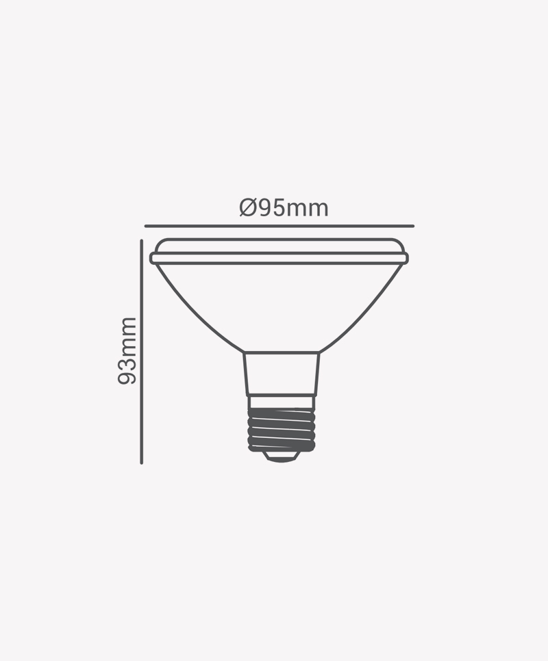 PAR30 IP65 | 10W | IRC95 - Opus LED